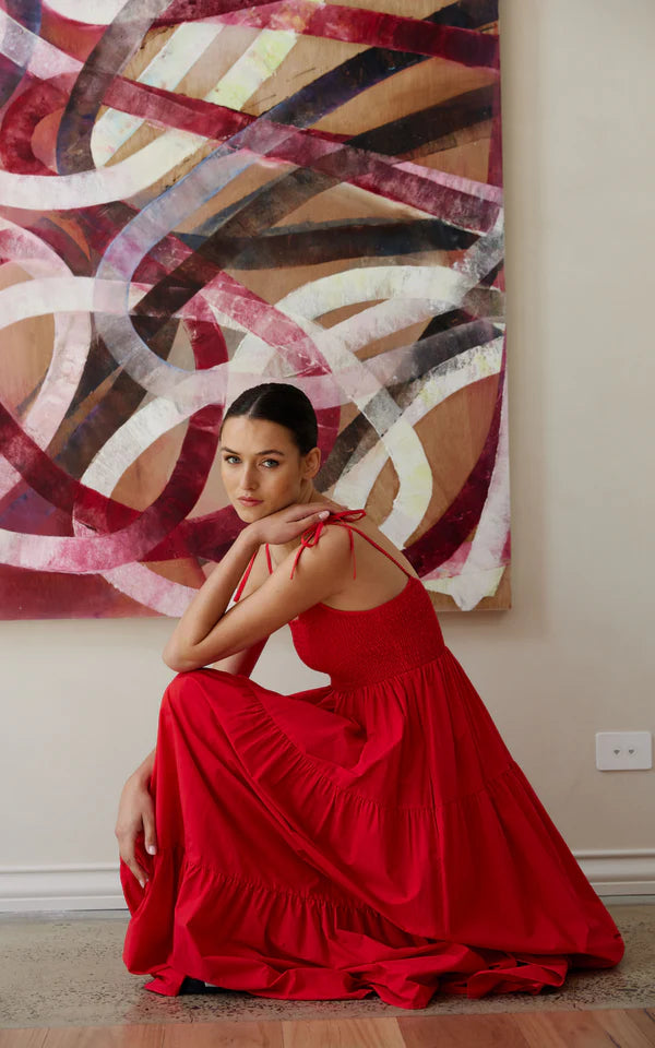 Kinney Kendall Dress-Poppy – Truly Boutique Gisborne