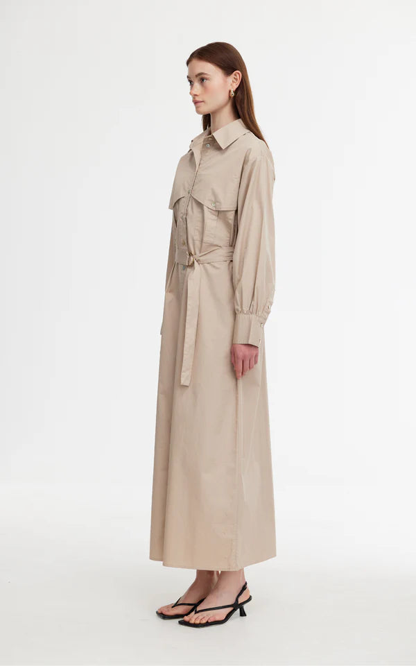 Kinney Margot Dress-Stone – Truly Boutique Gisborne