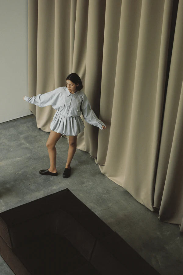 Commonplace Essentials Eastern Shirt-Black/White Stripe – Truly ...