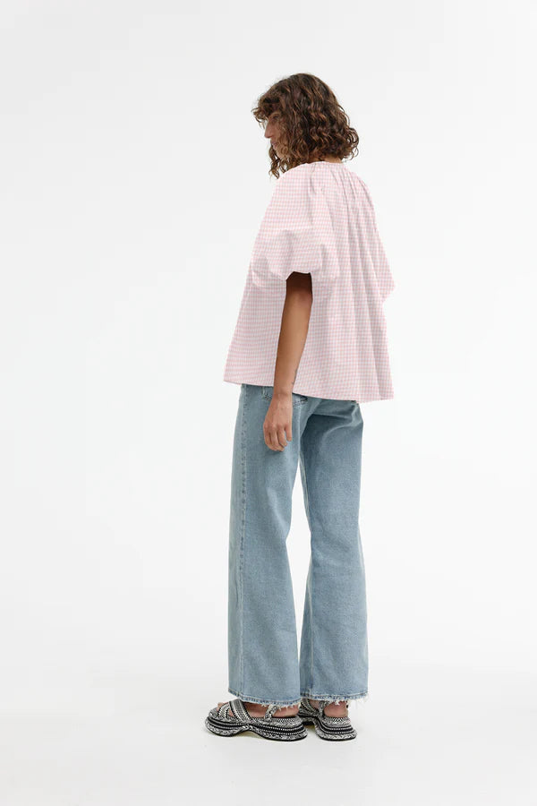 Kinney Margot Top-Blush Gingham – Truly Boutique Gisborne