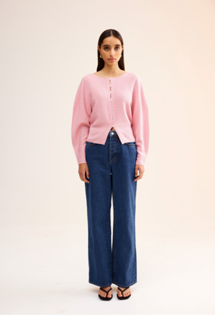 Kinney Montana Cardi-Pink – Truly Boutique Gisborne