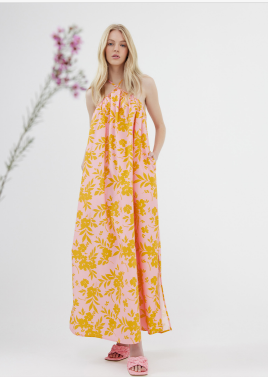 Kinney Mia Dress-Summer Posy – Truly Boutique Gisborne